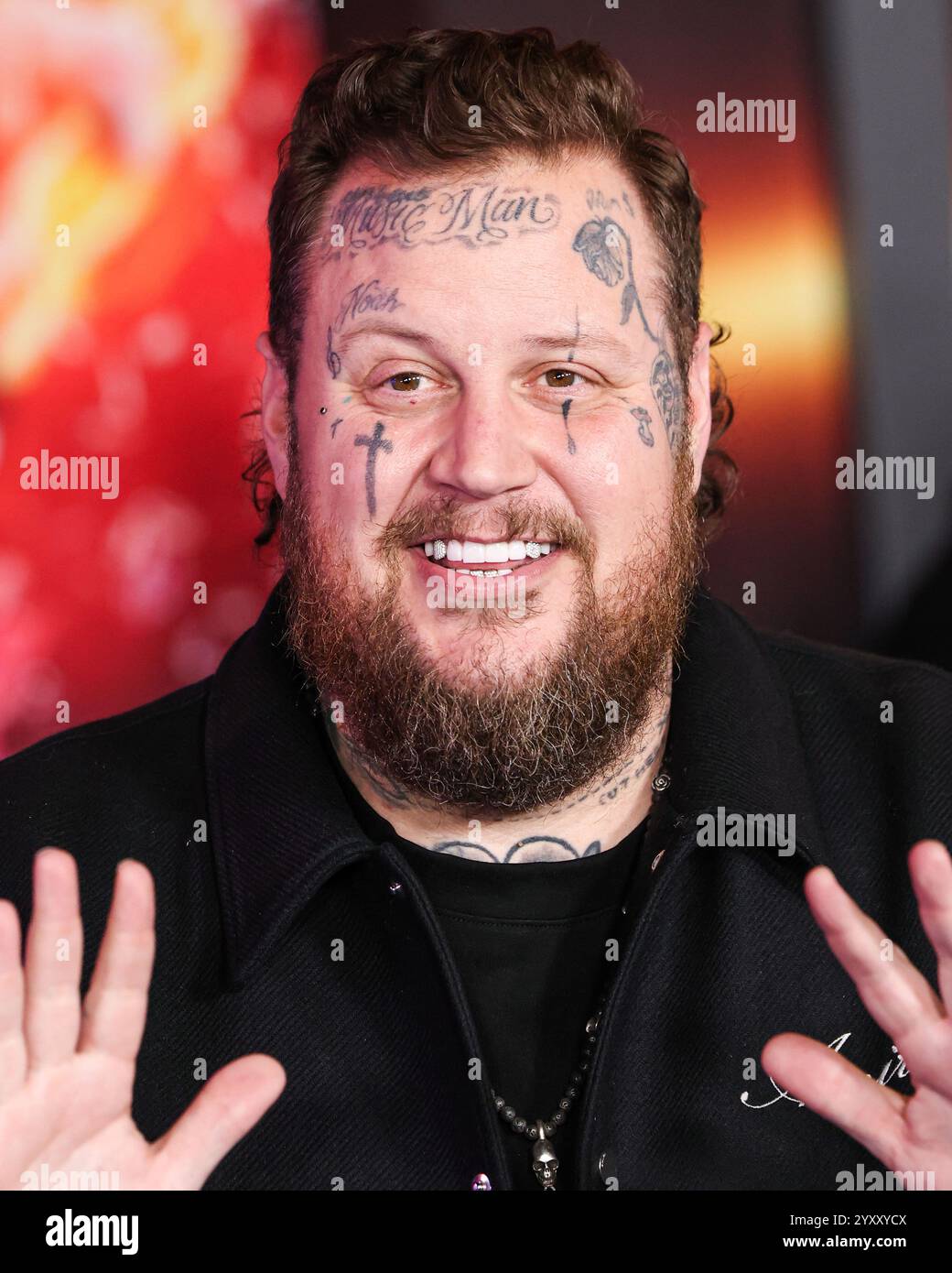 HOLLYWOOD, LOS ANGELES, CALIFORNIA, USA - DECEMBER 16: Jelly Roll ...