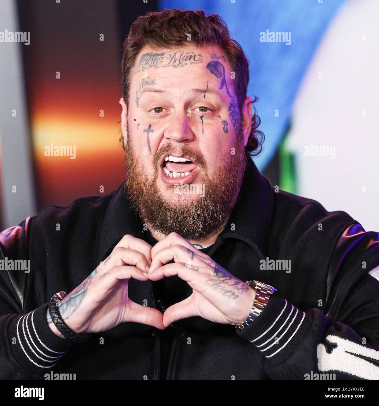 HOLLYWOOD, LOS ANGELES, CALIFORNIA, USA - DECEMBER 16: Jelly Roll ...