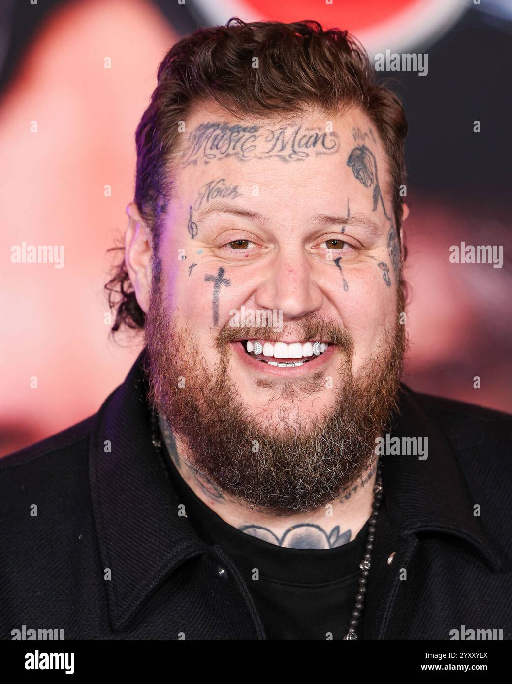 HOLLYWOOD, LOS ANGELES, CALIFORNIA, USA - DECEMBER 16: Jelly Roll ...