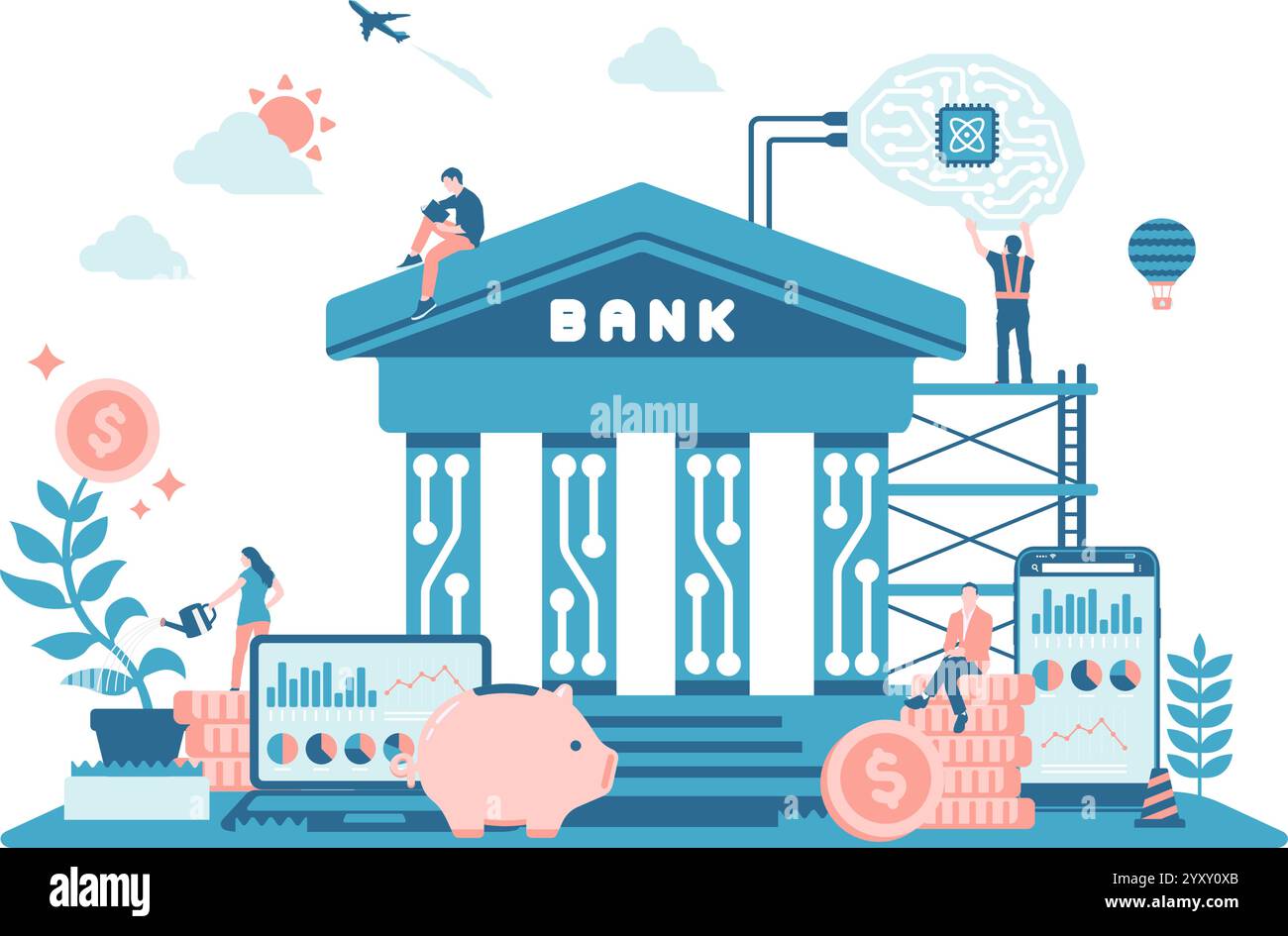 B2b bank hi-res stock photography and images - Alamy