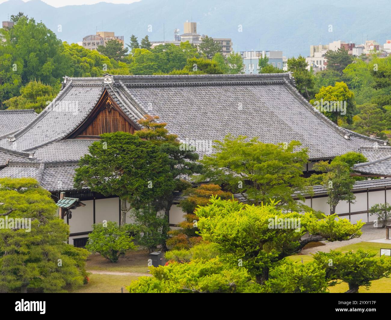 Honmaru goten Palace of Nijo Castle. Nijo Castle is a flatland castle ...