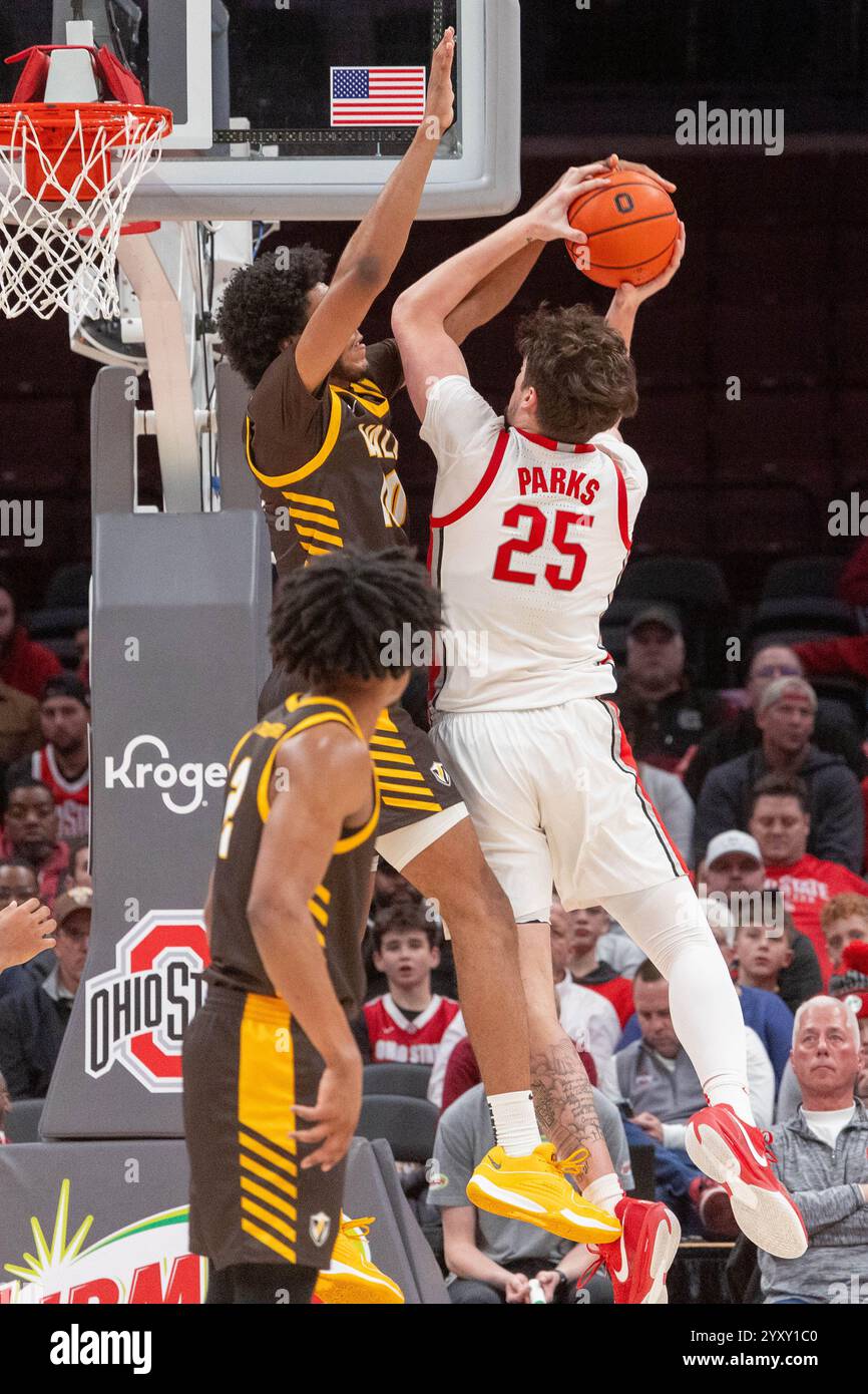 December 17, 2024, Columbus, Ohio, U.S: Ohio State Buckeyes center ...