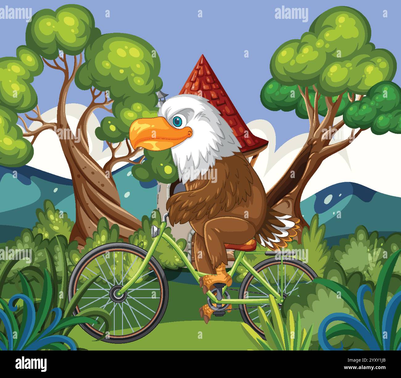 Amidst green Stock Vector Images - Alamy