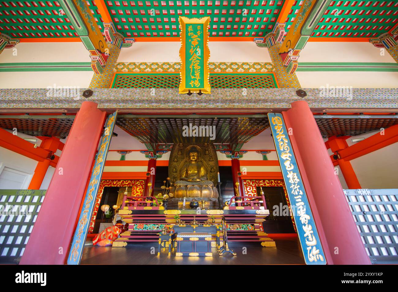 Amidado Hall interior in Kiyomizu-dera (Pure Water Monastery) Temple ...