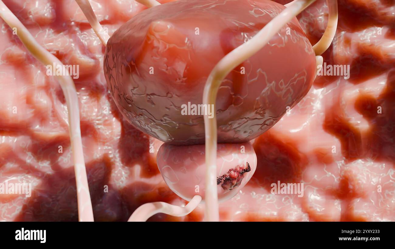 Prostate cancer stages ancerous hi-res stock photography and images - Alamy