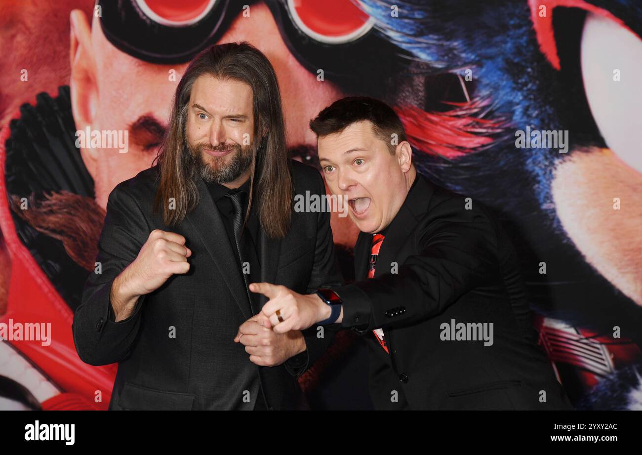 HOLLYWOOD, CALIFORNIA - DECEMBER 16: (L-R) Pat Casey and Josh Miller ...