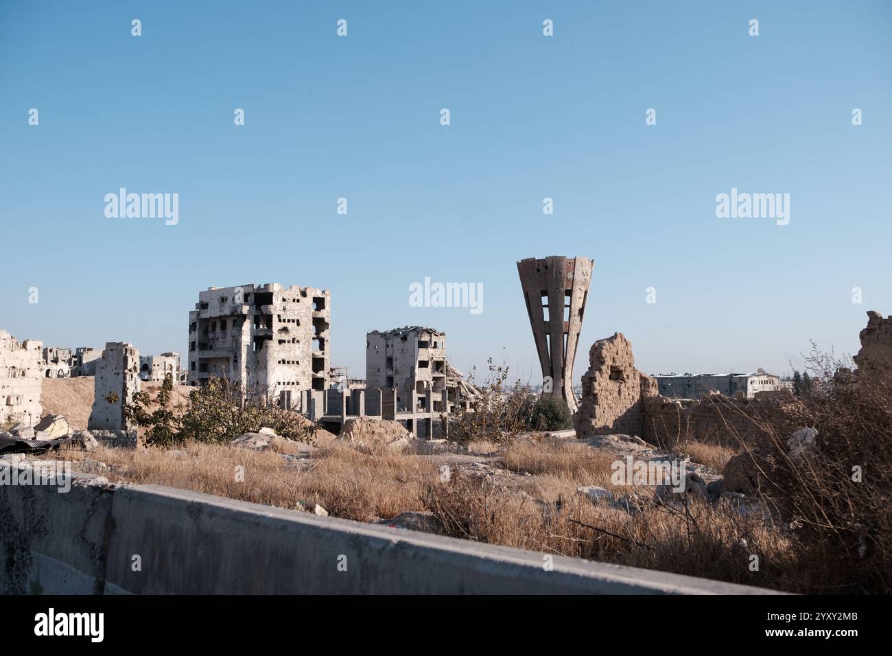 Al Ghutah ( or al-Ghouta) neighborhood in the suburbs of Damascus ...