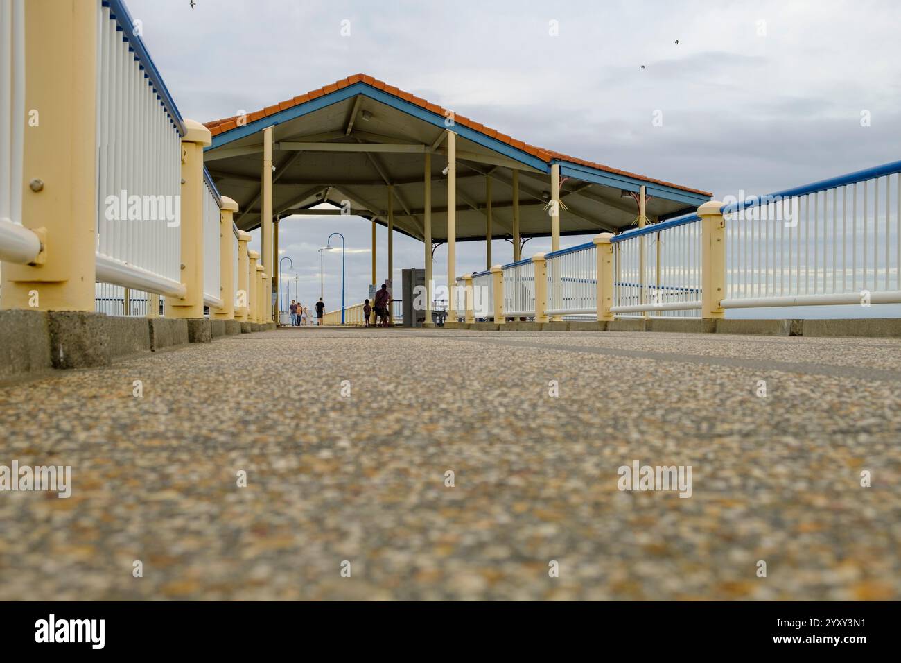 Dawn at Redcliffe Jetty Stock Photo - Alamy