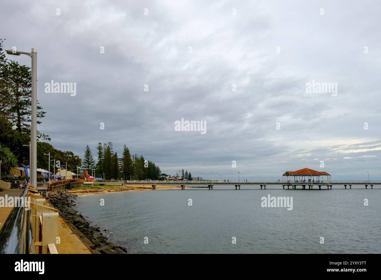 Dawn at Redcliffe Jetty Stock Photo - Alamy