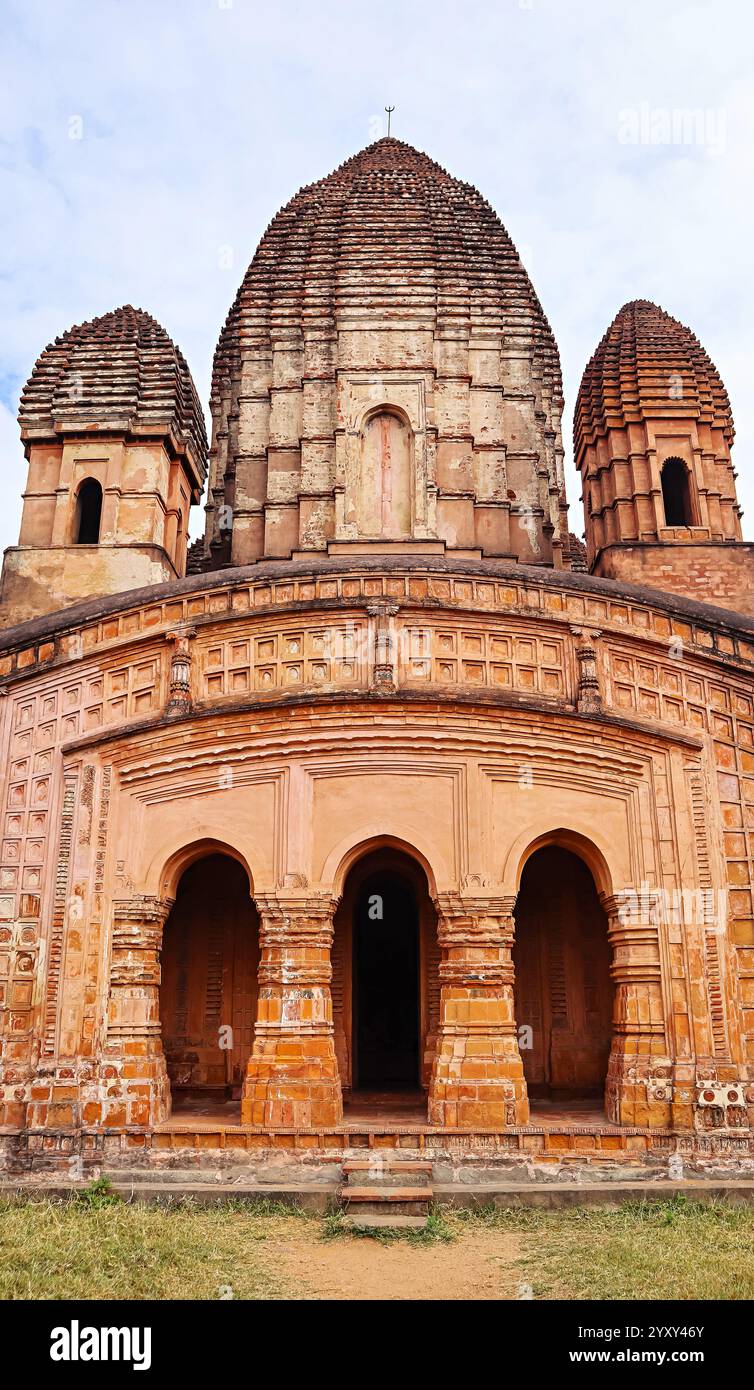 Close view of the Pancharatan Temple, Ras Mandir, showcasing ...