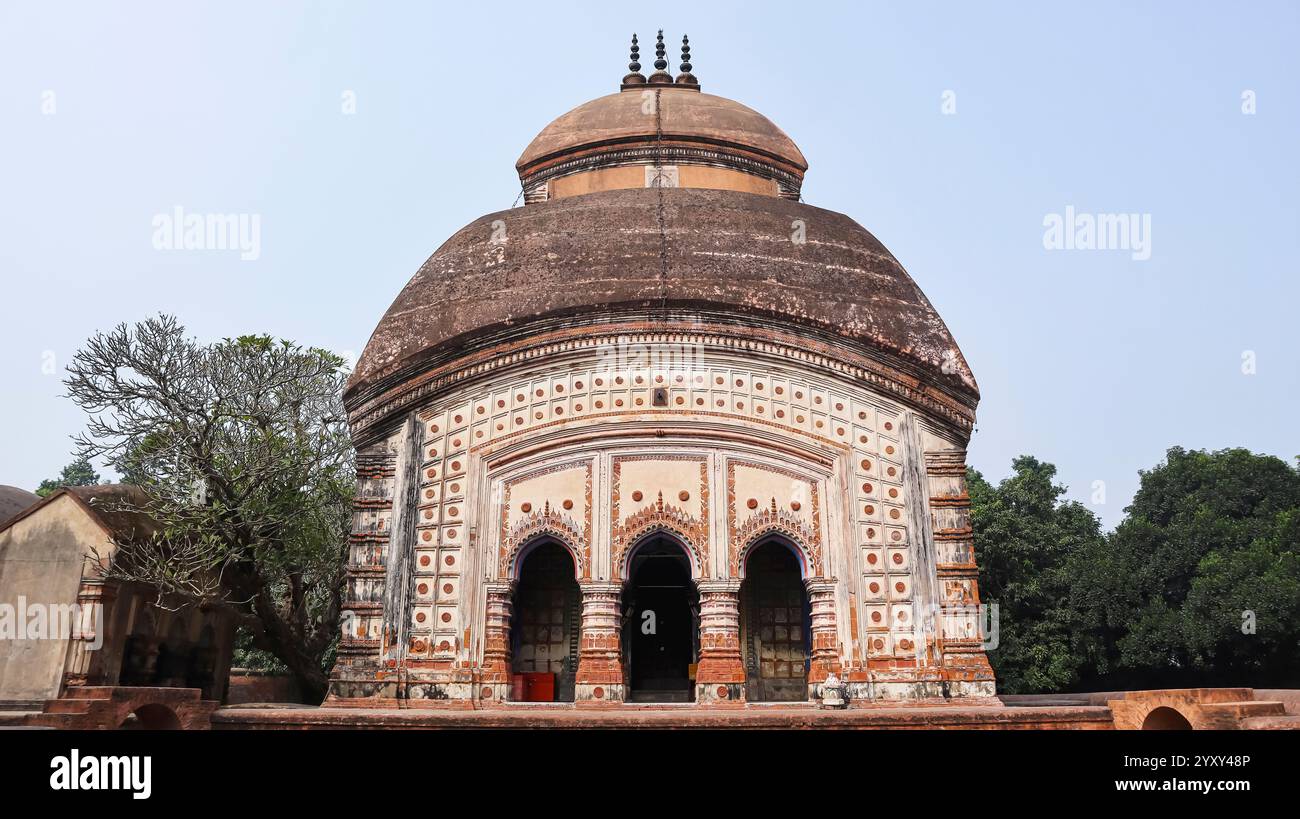 Front view of Krishna Chandraji's Temple, a late 17th-century marvel ...
