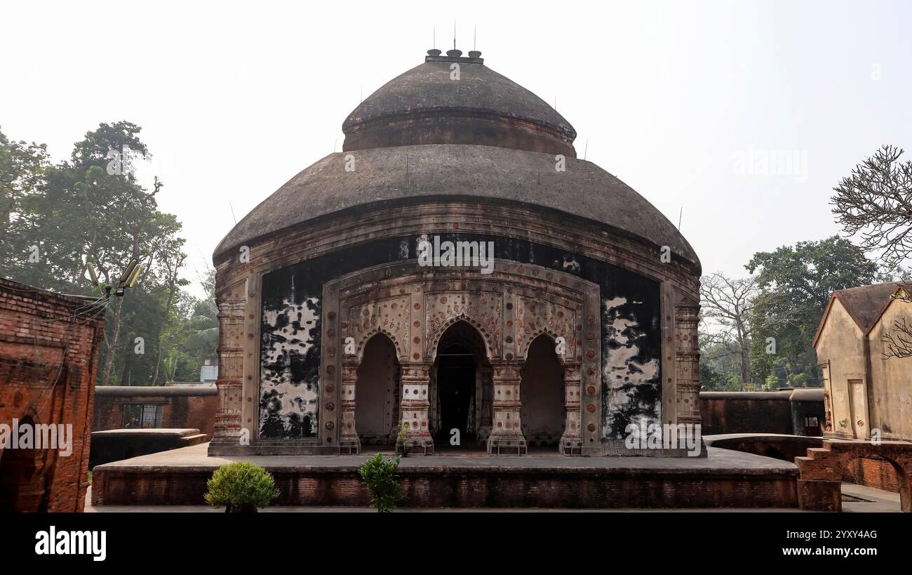 Ancient ruins of Brindavan Chandraji's Temple, a late 17th-century ...