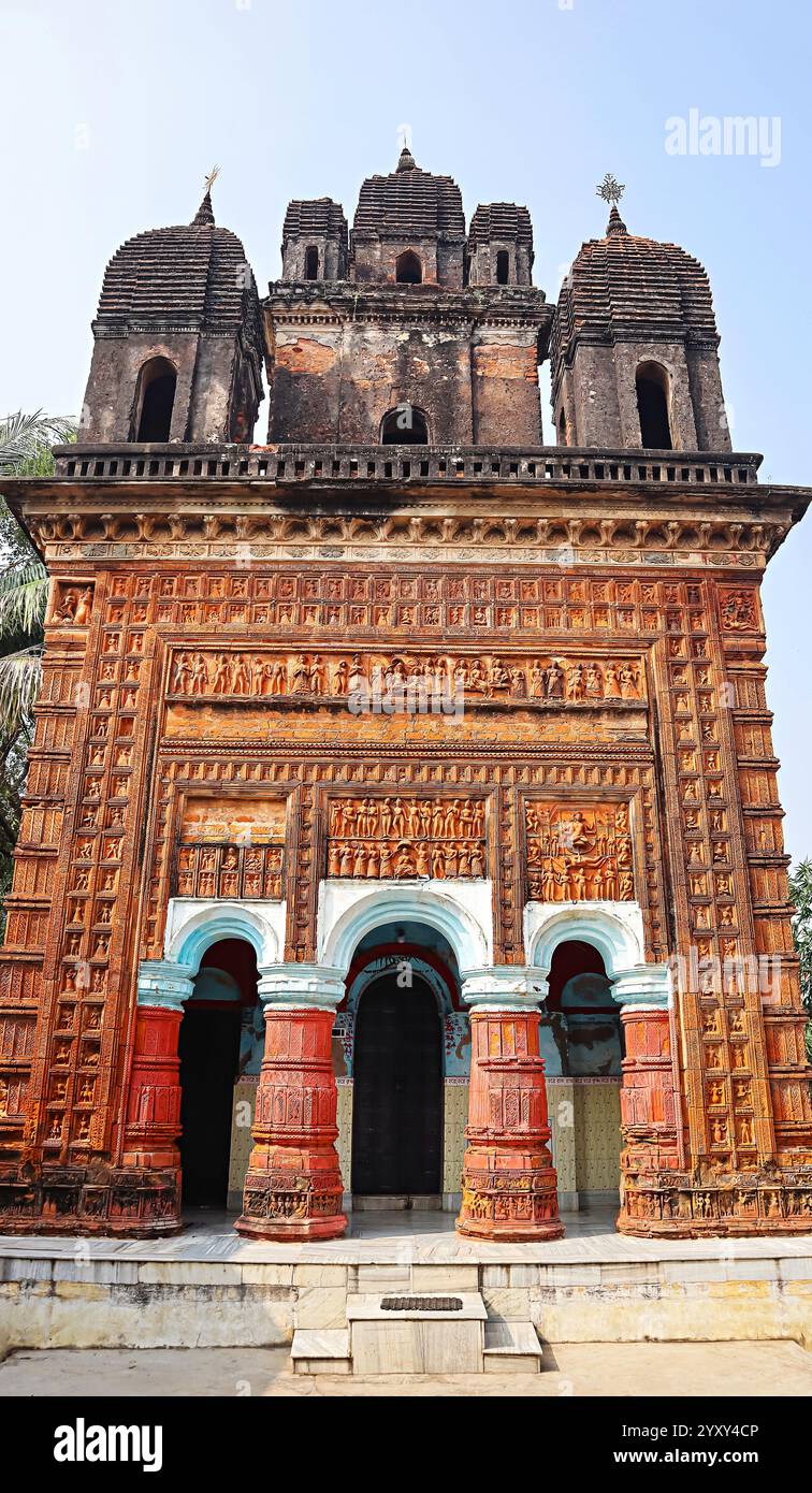 Terracotta lakshmi janardan temple hi-res stock photography and images ...