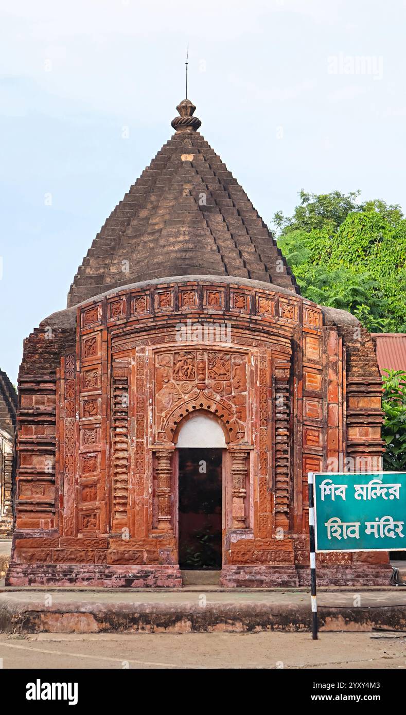 Ancient ruins of a 15th-century Lord Shiva Temple featuring garbhagriha ...