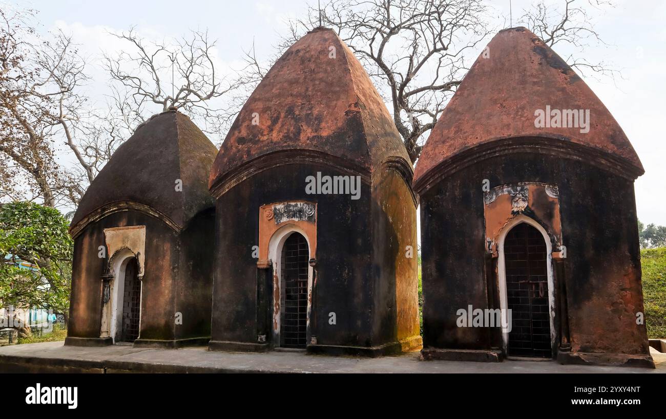 Group of three plain temples hi-res stock photography and images - Alamy
