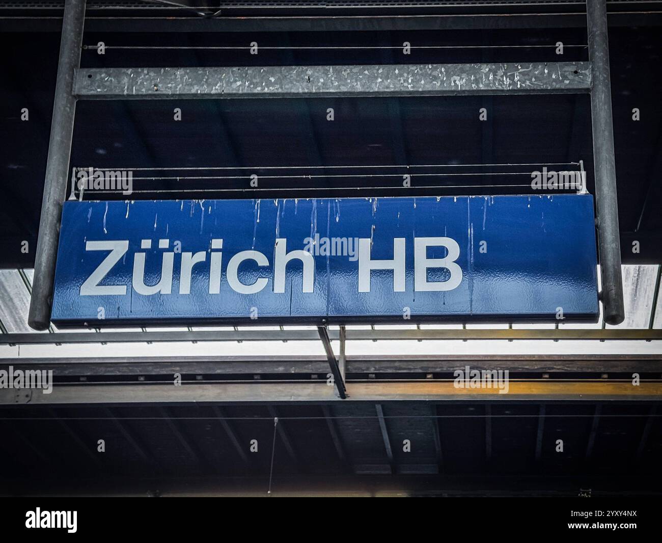Zürich HB, Schweiz, Europa, Zürich Hauptbahnhof, Zentrale Bahnstation ...