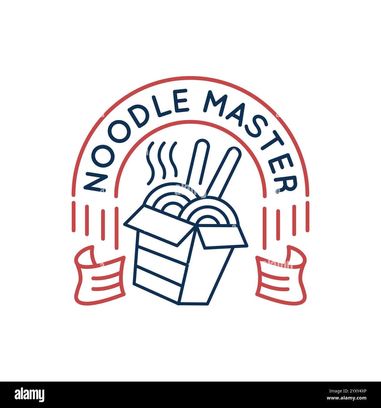 Ramen bowl icon simple Cut Out Stock Images & Pictures - Alamy