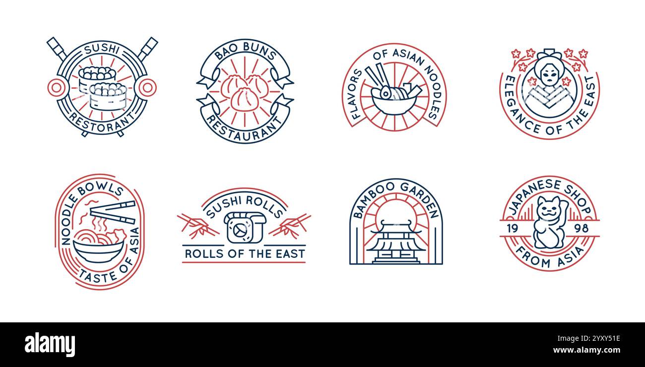 Garden street japan Stock Vector Images - Alamy