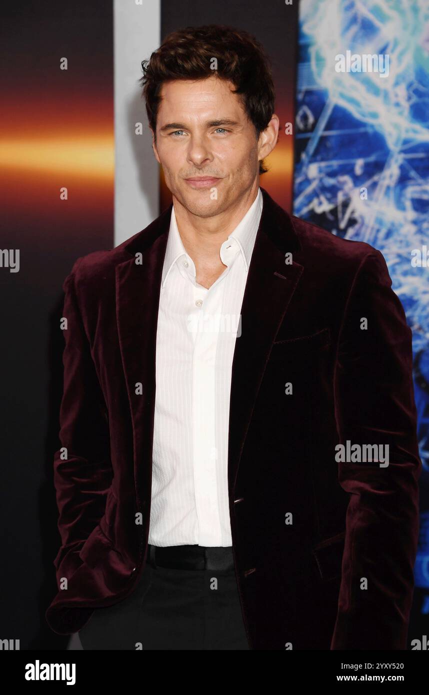 HOLLYWOOD, CALIFORNIA - DECEMBER 16: James Marsden attends the Los ...