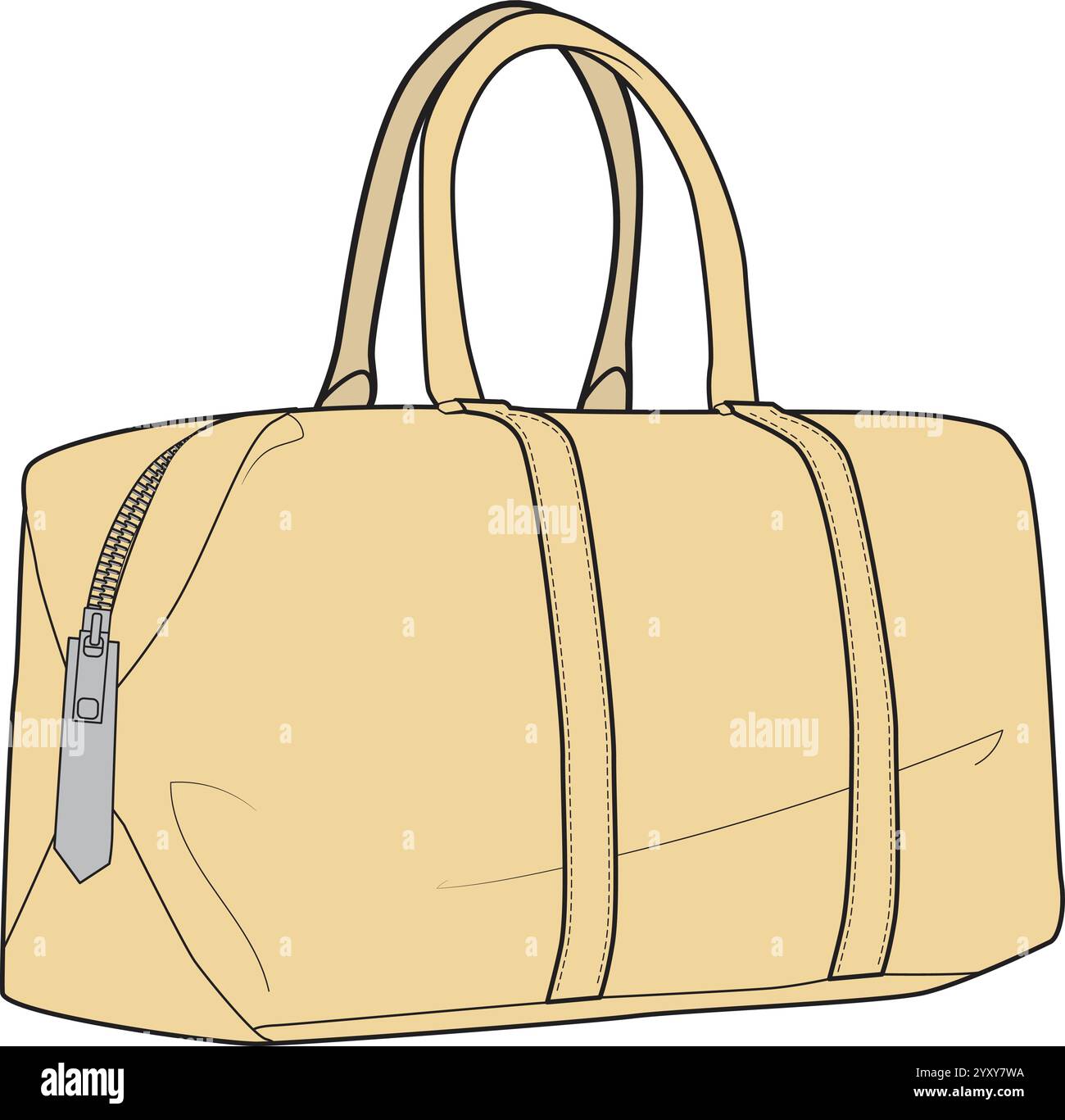 Women bags flat sketch hi-res stock photography and images - Alamy