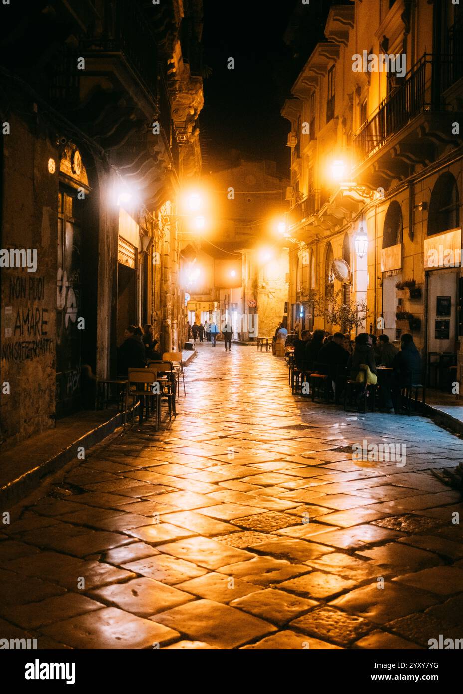Palermo, Sicily, 21.11.2024: Streets of Palermo, the vibrant capital of ...