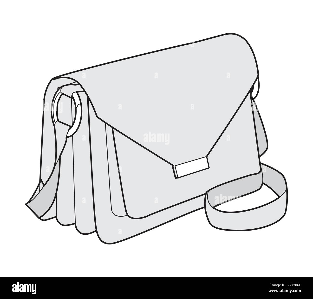 Multi gusset bag drawing hi-res stock photography and images - Alamy