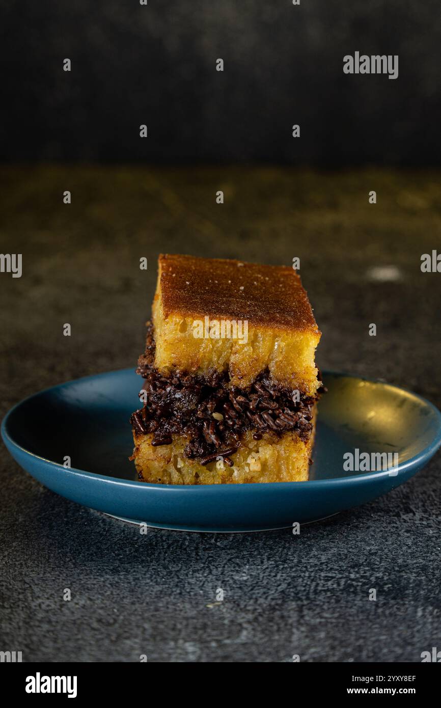 Kue Hok Lo Pan or martabak bangka. The martabak bangka batter is made ...