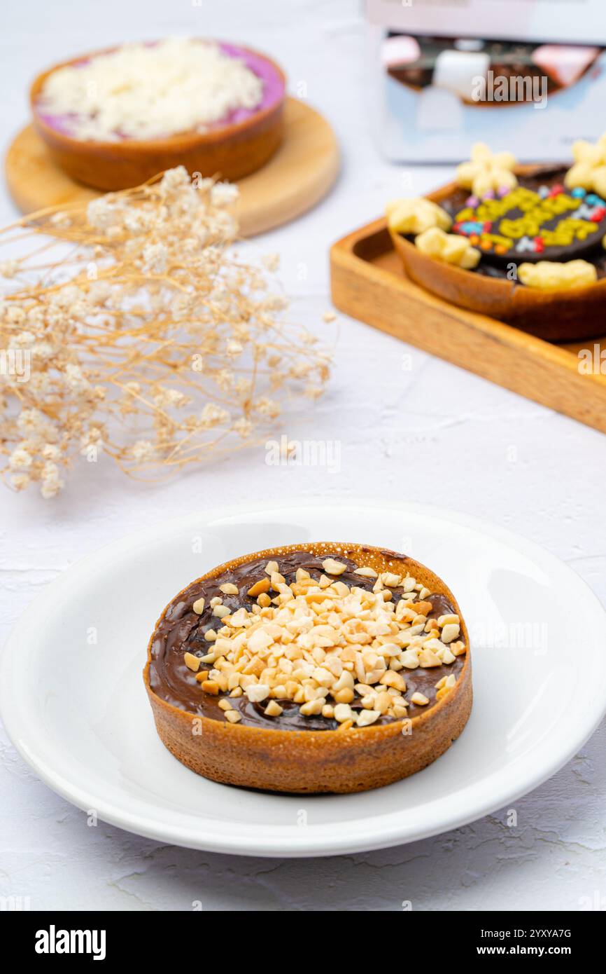 Martabak Mini Bangka with various Topping. The martabak mini bangka is ...