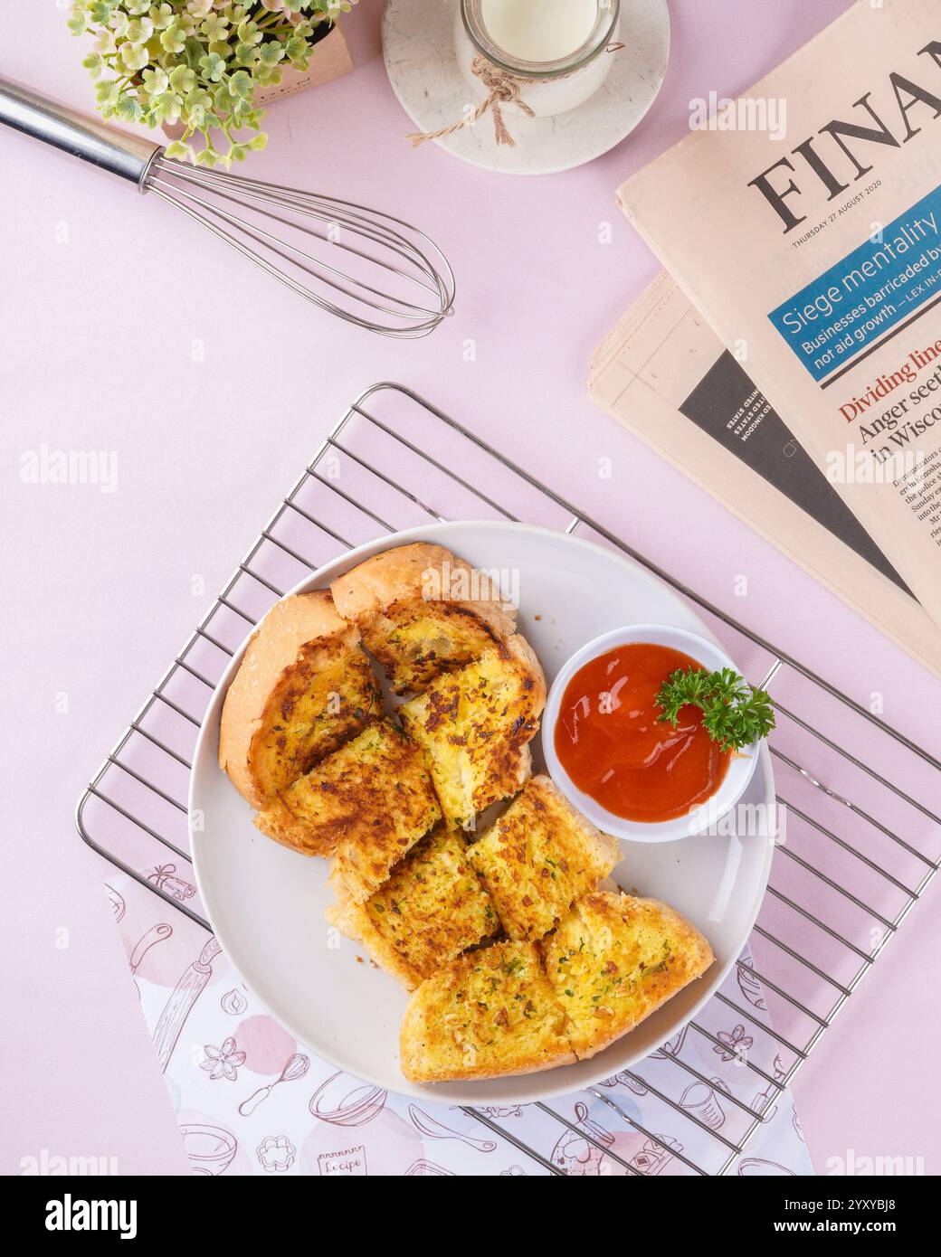 roti bakar is usually prepared as a sandwich of grilled white bread ...