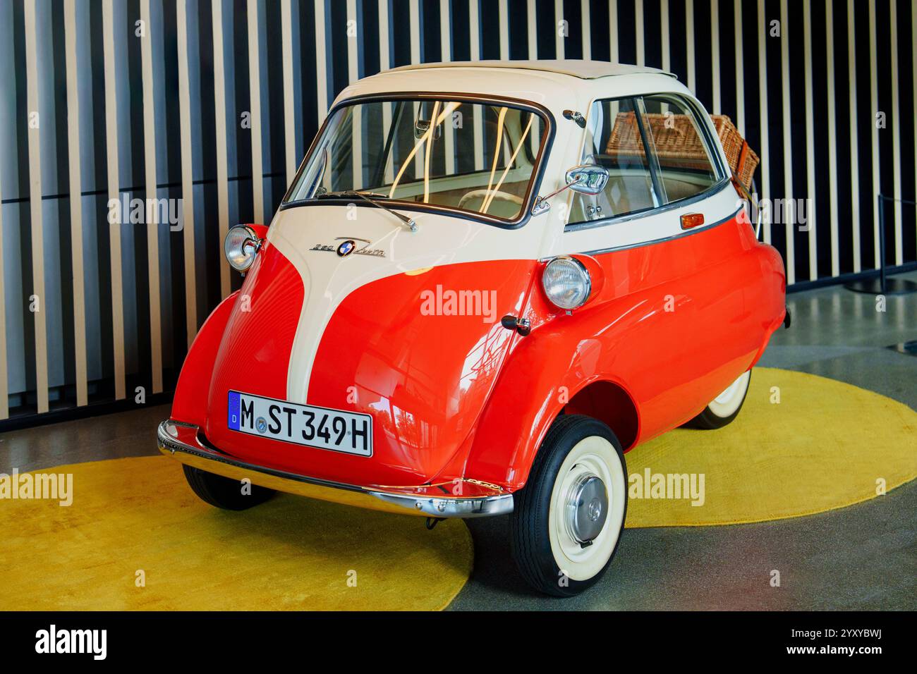 Munich, Germany, 16.07.2024 - The BMW Isetta Microcar A Unique Classic ...