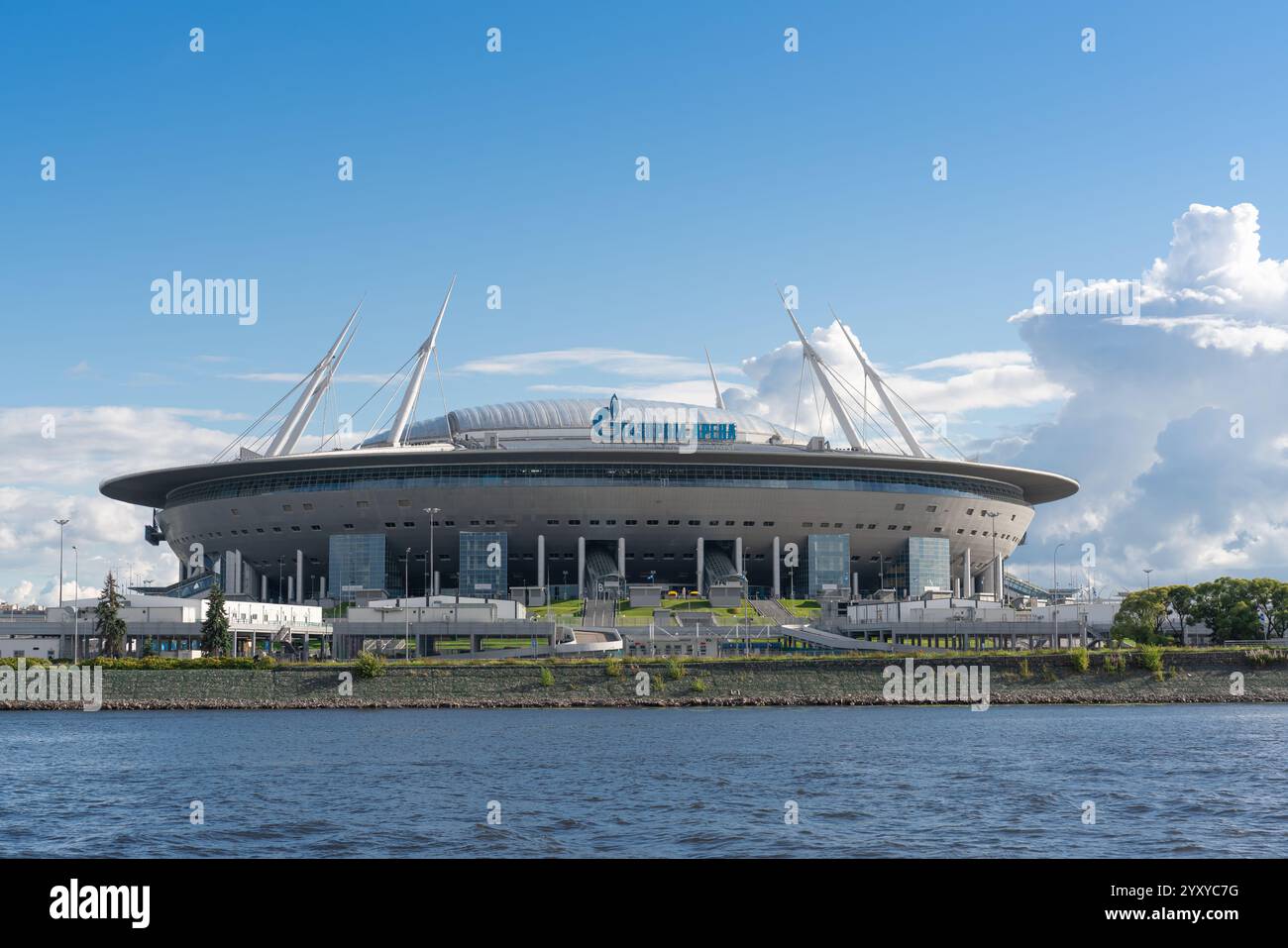 Stadium of the Football Club Zenit Stock Photo - Alamy