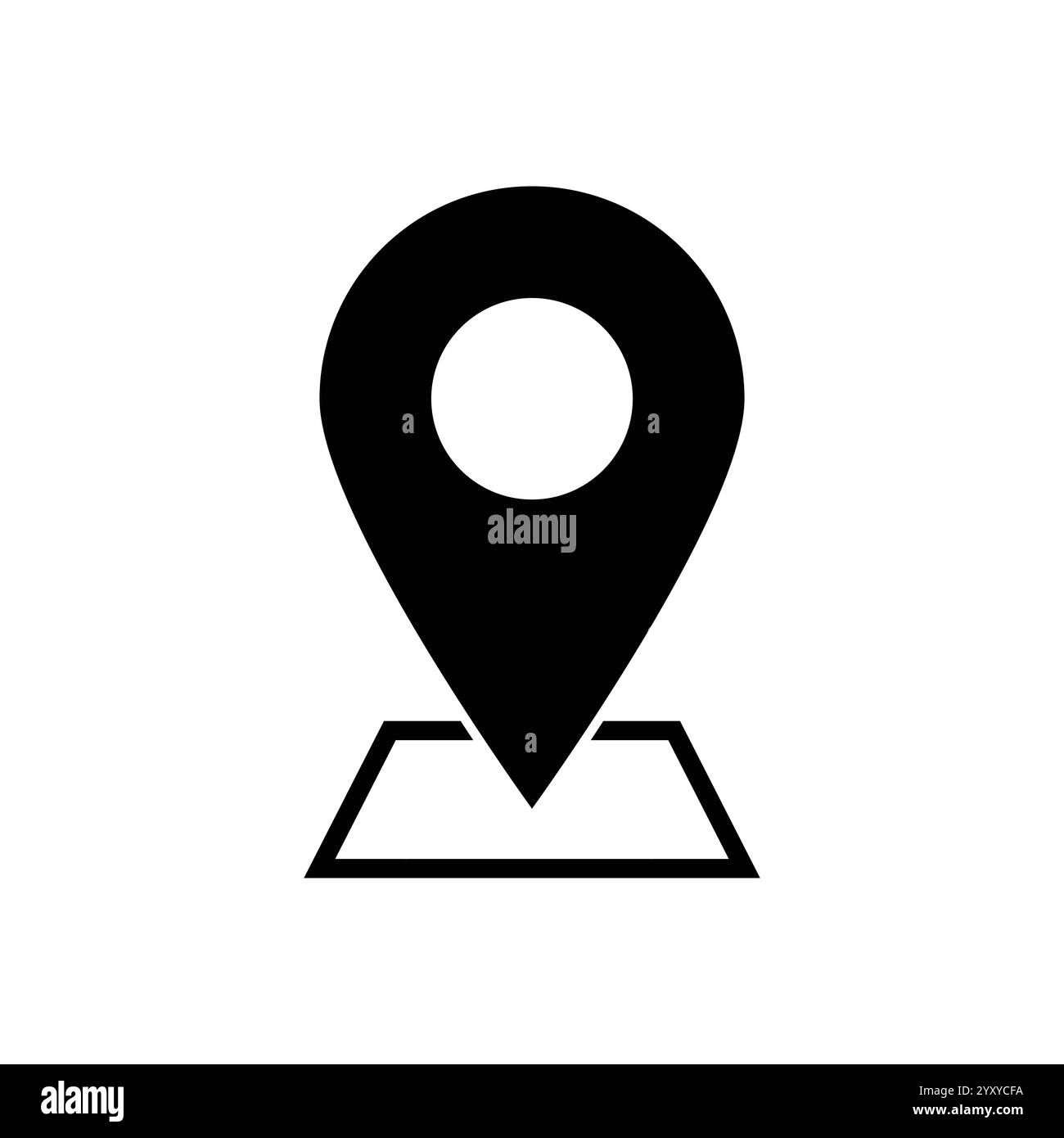 Gps navigation pin map Stock Vector Images - Alamy