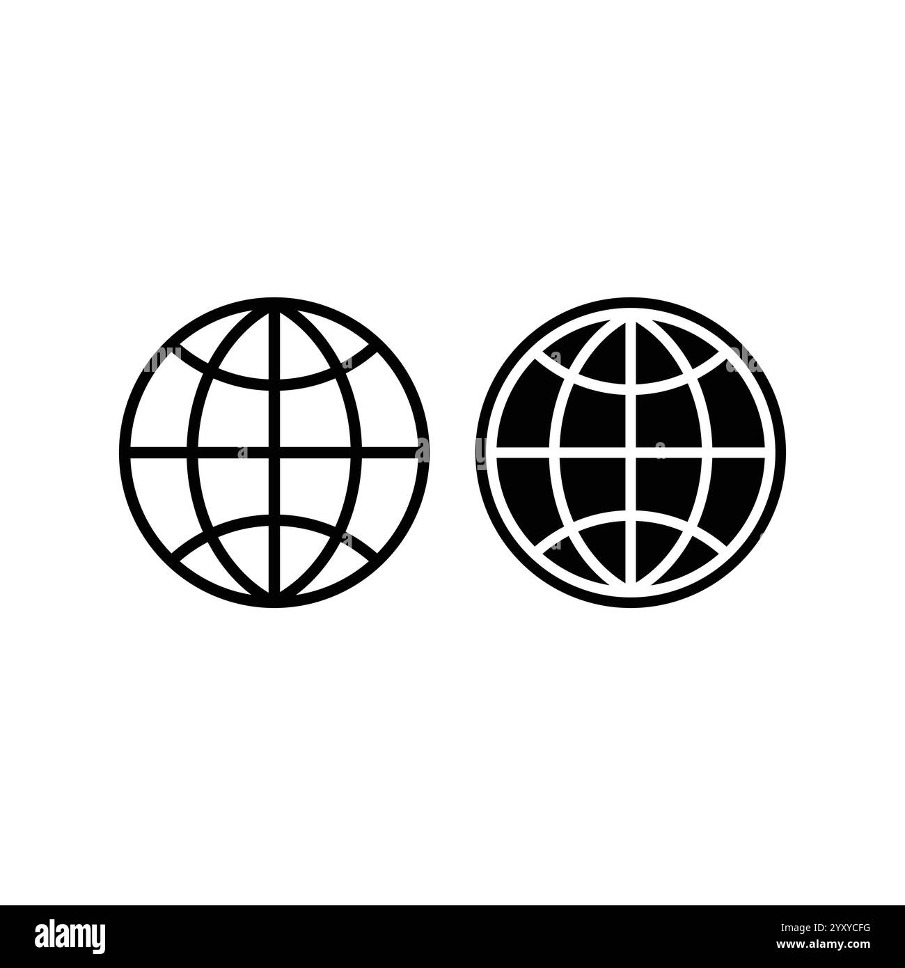 world set international earth globe icon vector illustration Stock ...
