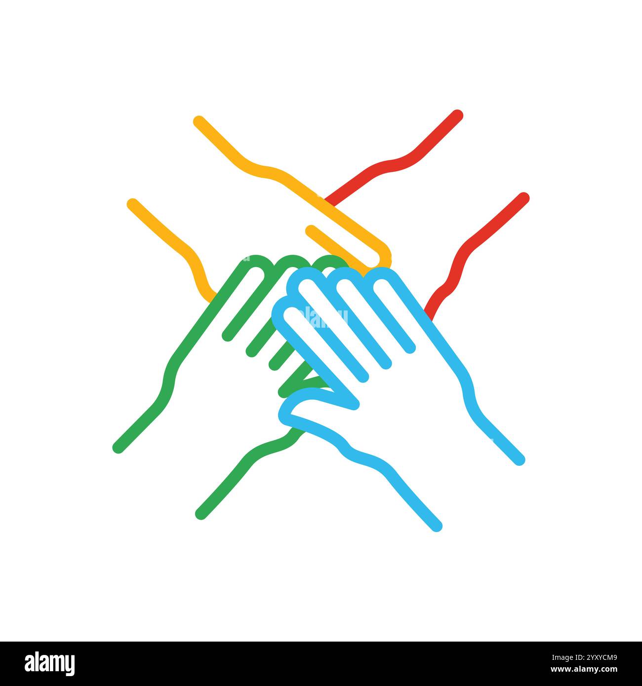 Stack team Stock Vector Images - Alamy