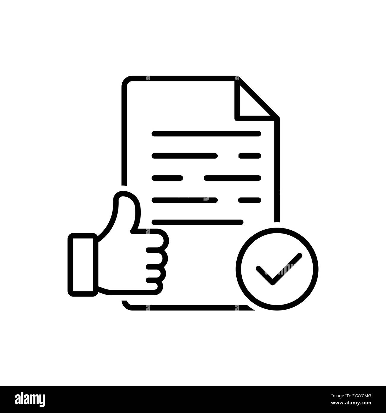 Check up line icon Black and White Stock Photos & Images - Alamy