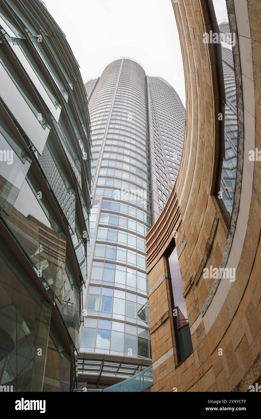 View of the Mori Tower from Roppongi Hills Mori Tower, Tokyo, Japan ...