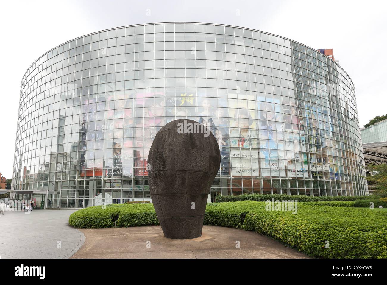 View of TV Asahi headquarters in Roppongi, Minato City, Tokyo, Japan ...