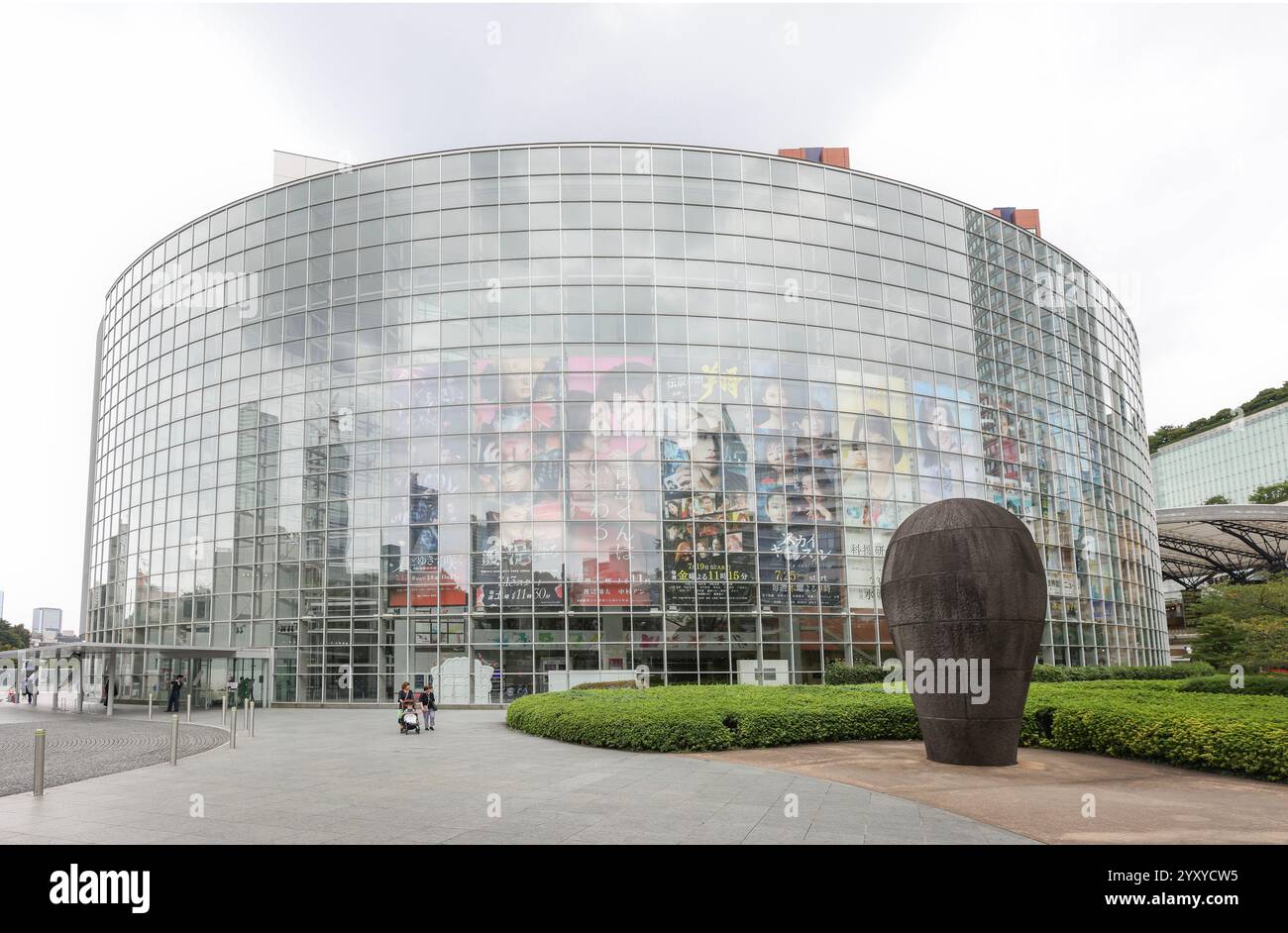 View of TV Asahi headquarters in Roppongi, Minato City, Tokyo, Japan ...