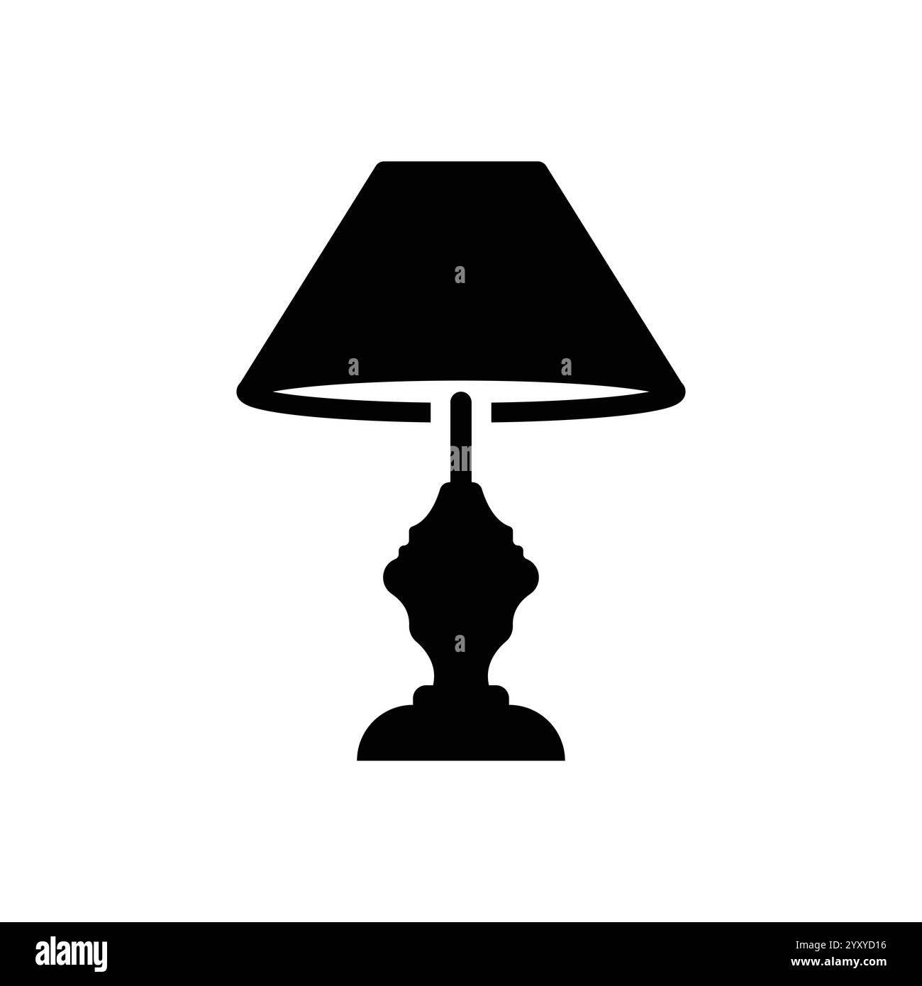 Light on stand icon Black and White Stock Photos & Images - Alamy