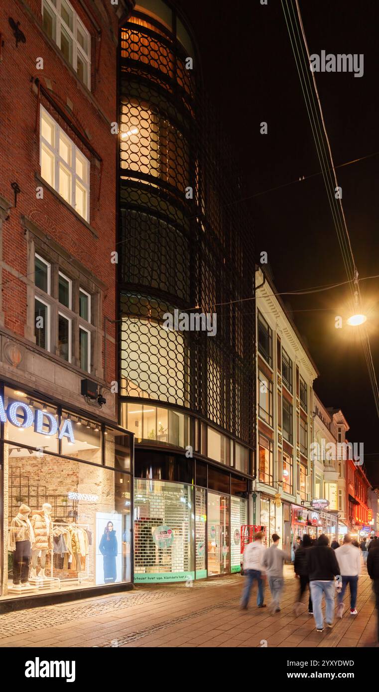 Copenhagen, Denmark - Mixed use renovation / street facade by ZESO ...