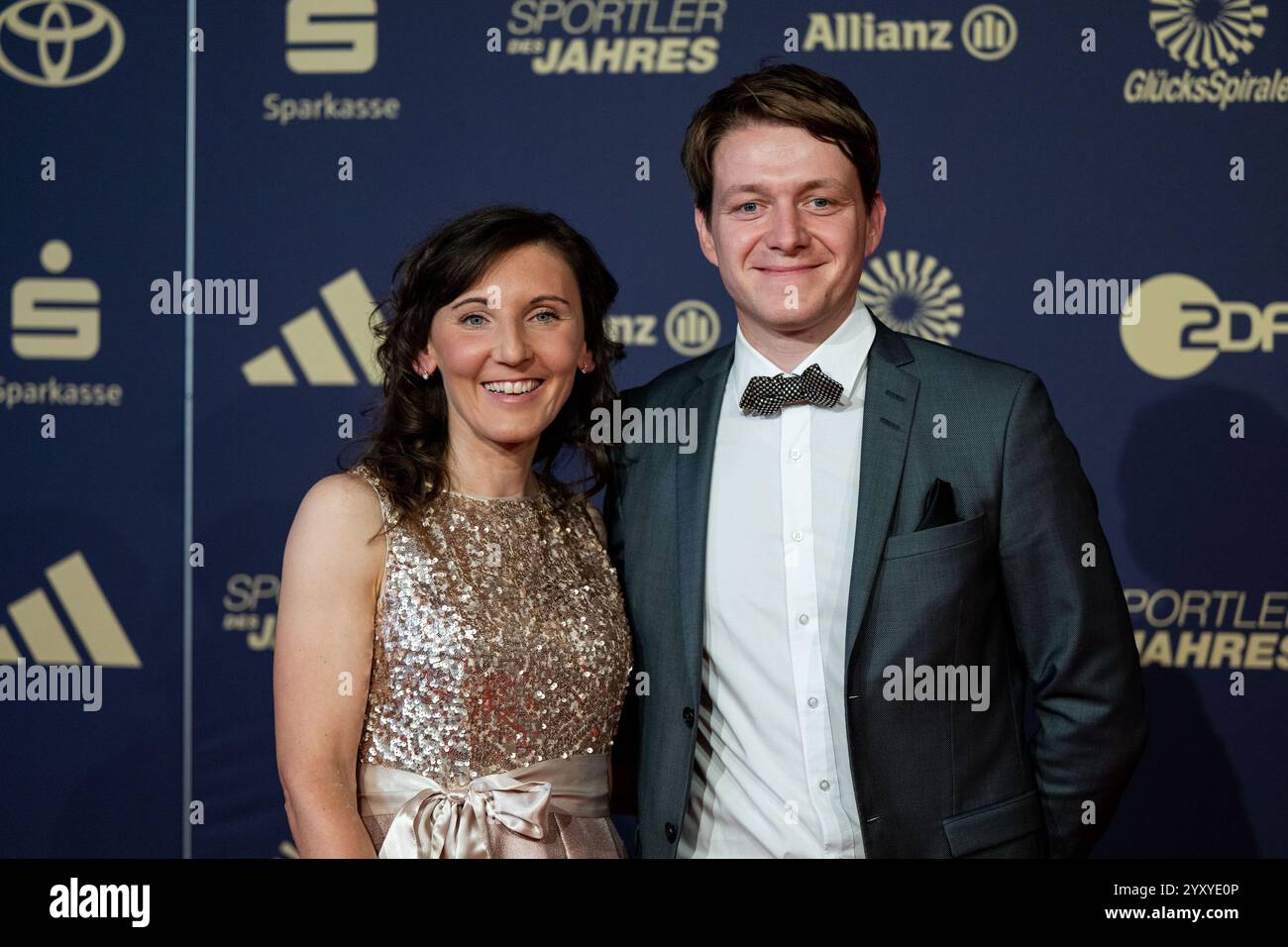 Lisa Brennauer (Rennradfahrerin) mit Freund Sebastian Nittke auf dem ...