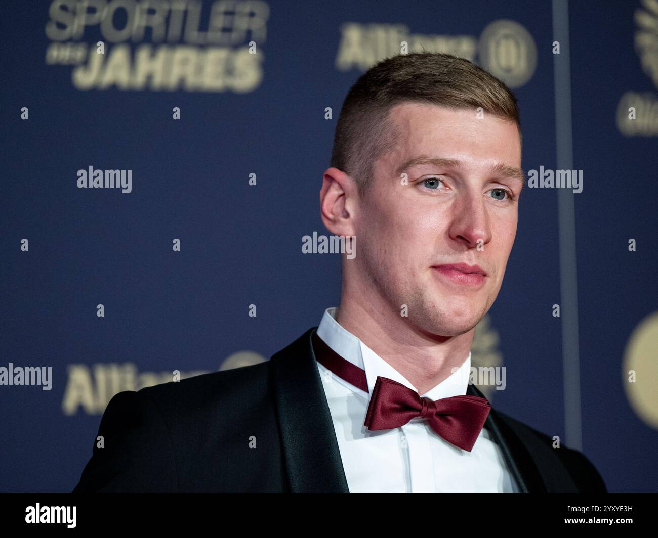 Florian Wellbrock (Schwimmen) auf dem roten Teppich, GER, Sportler des ...