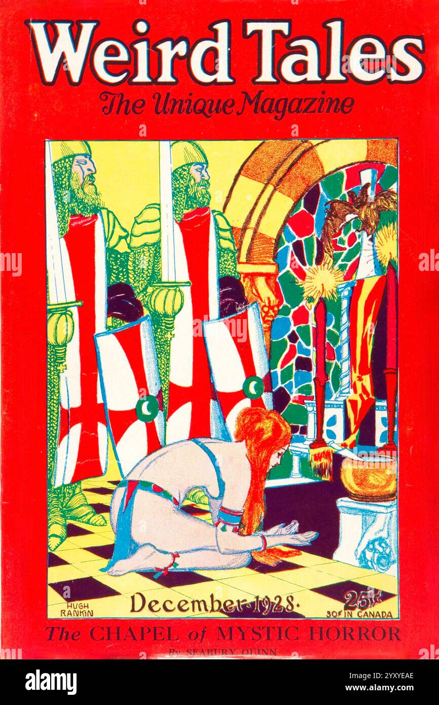 Cover of the pulp magazine Weird Tales (Dec 1928, vol. 12, no. 6 ...