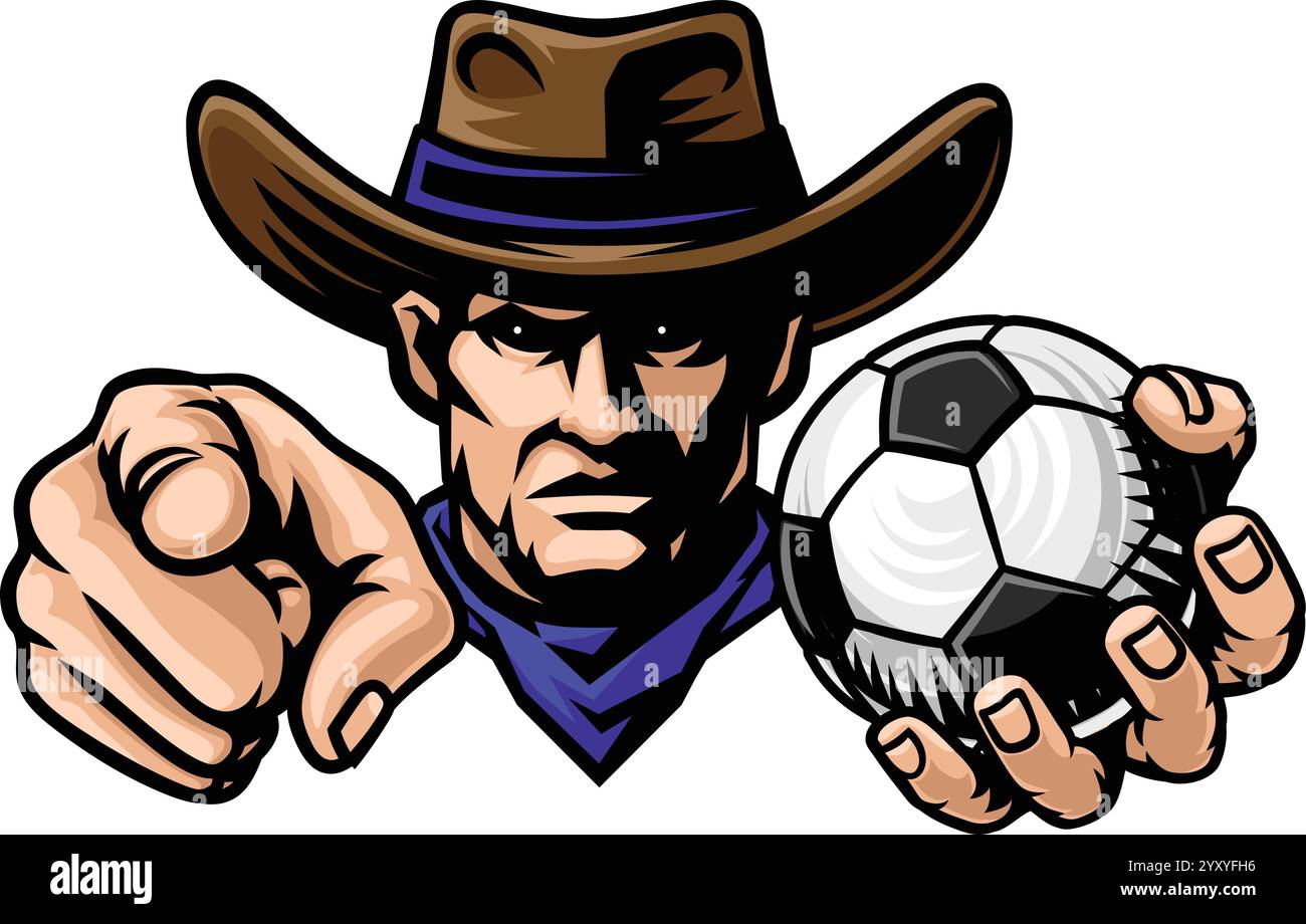 Soccer mascot boy Cut Out Stock Images & Pictures - Alamy