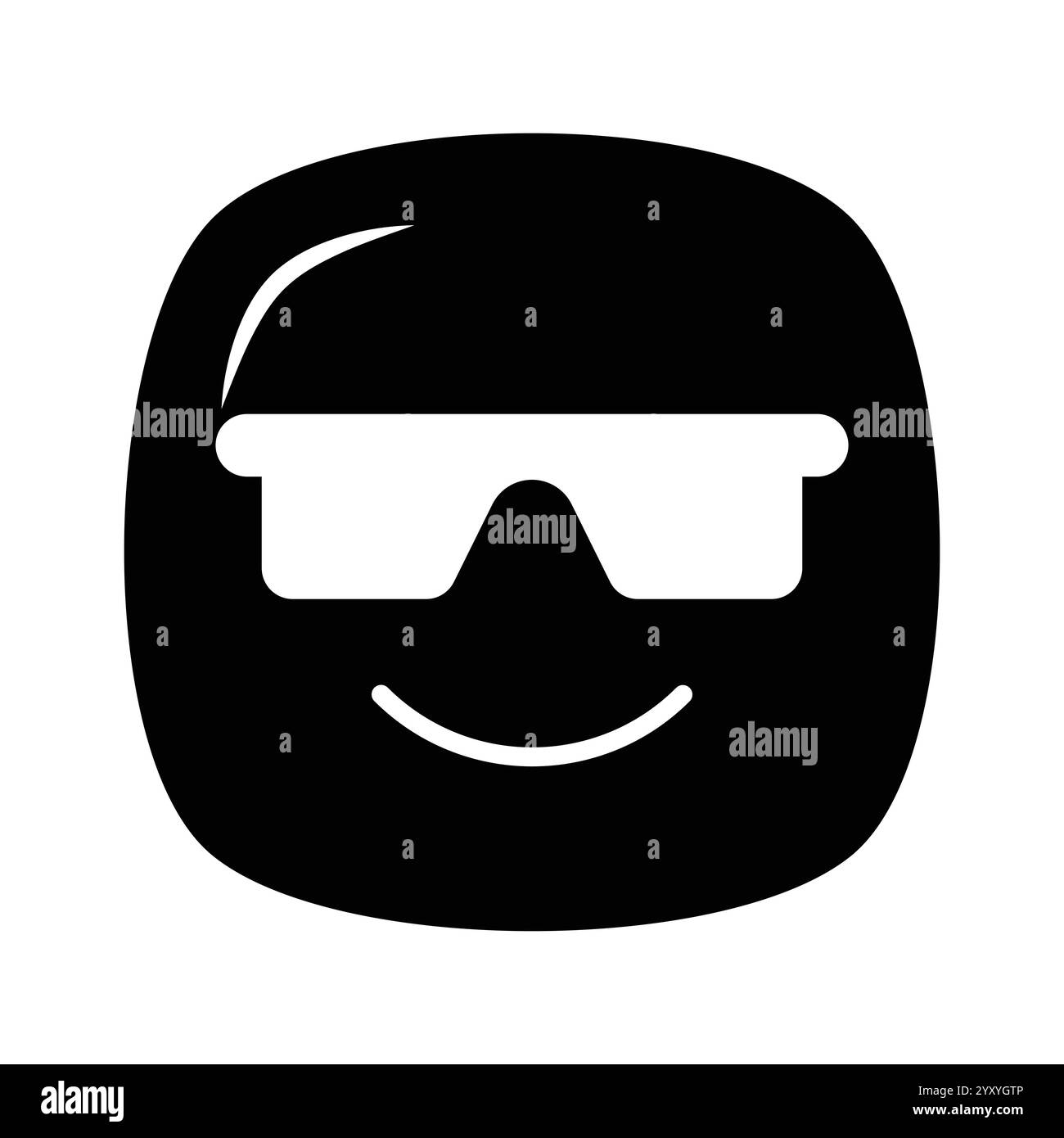 How To Draw A Cool Smiley Face With Sunglasses And Head Hippie Groovy