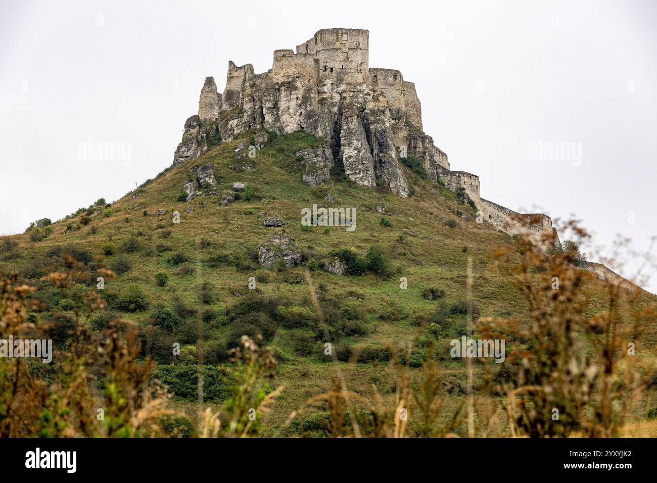 Zipser Burg, Spišský hrad, UNESCO World Heritage, View from Inside into ...