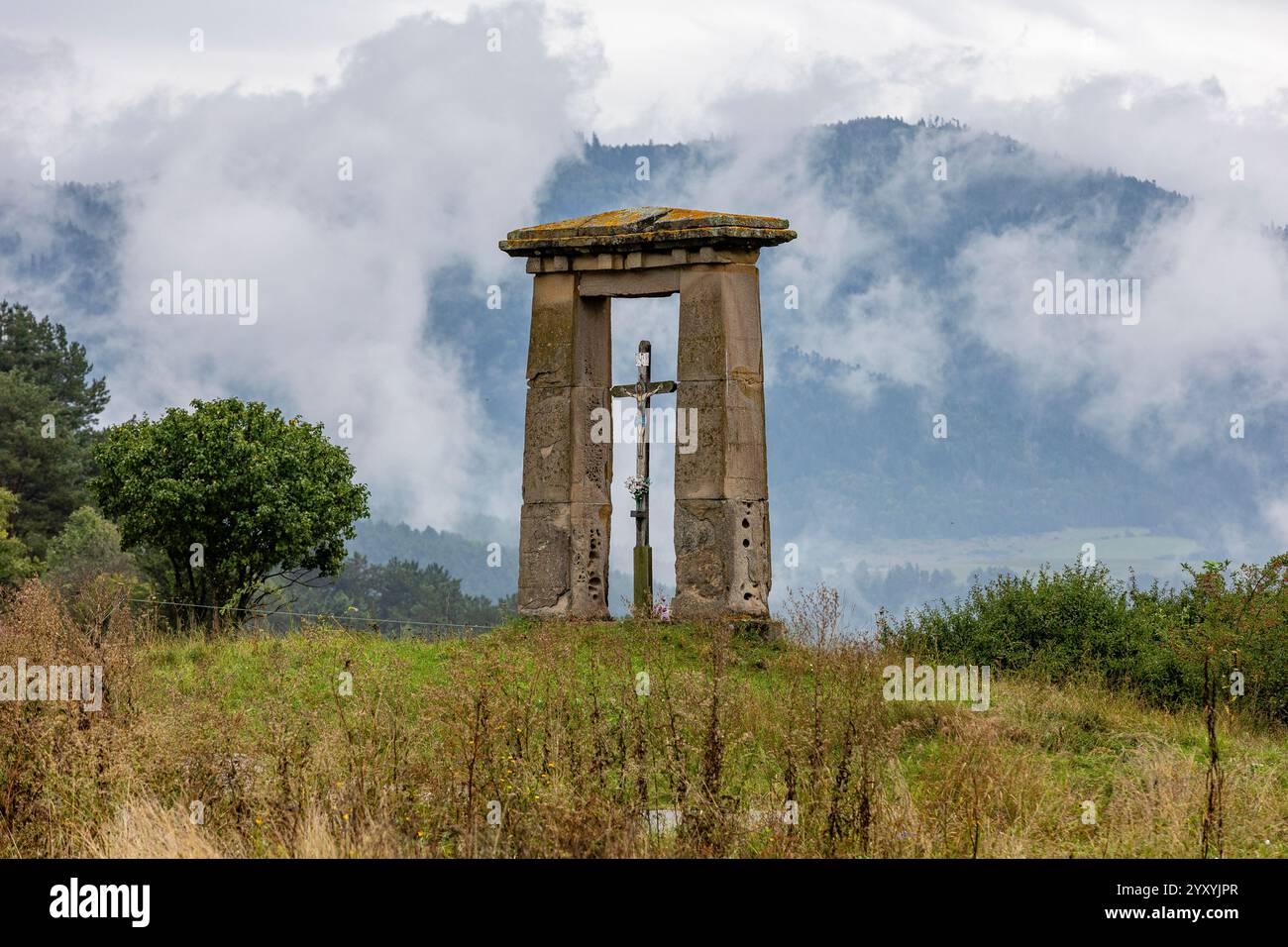 Zipser Burg, Spišský hrad, UNESCO World Heritage, View from Inside into ...