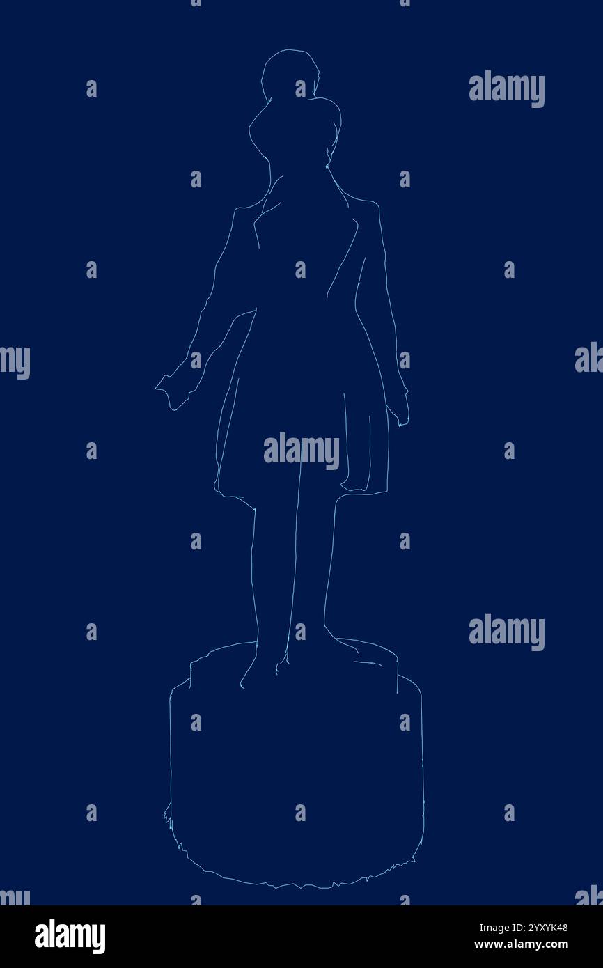 Pushkin drawing hi-res stock photography and images - Alamy