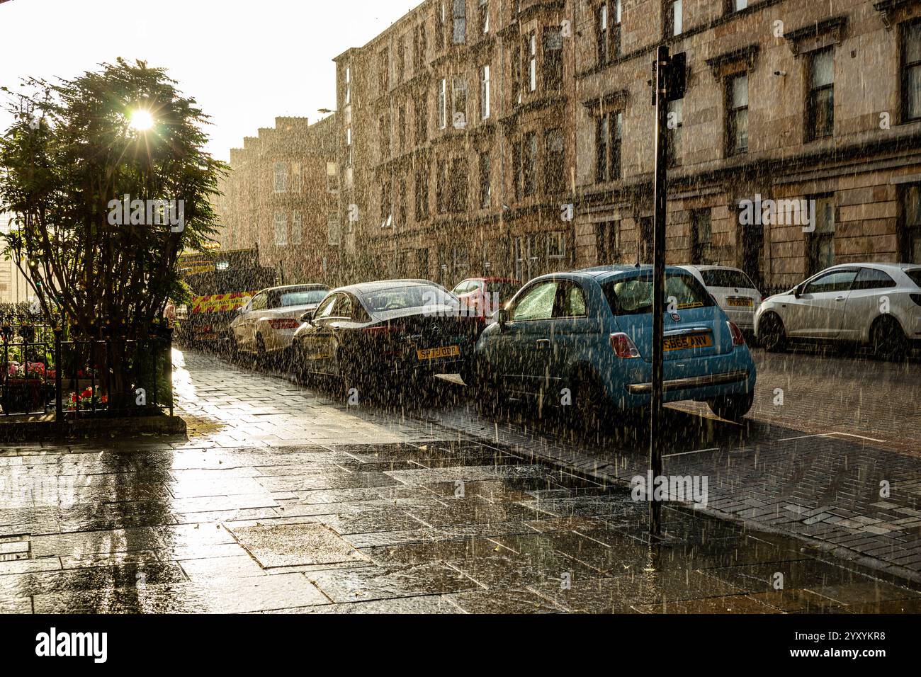 Weather conditionscars rain hi-res stock photography and images - Alamy