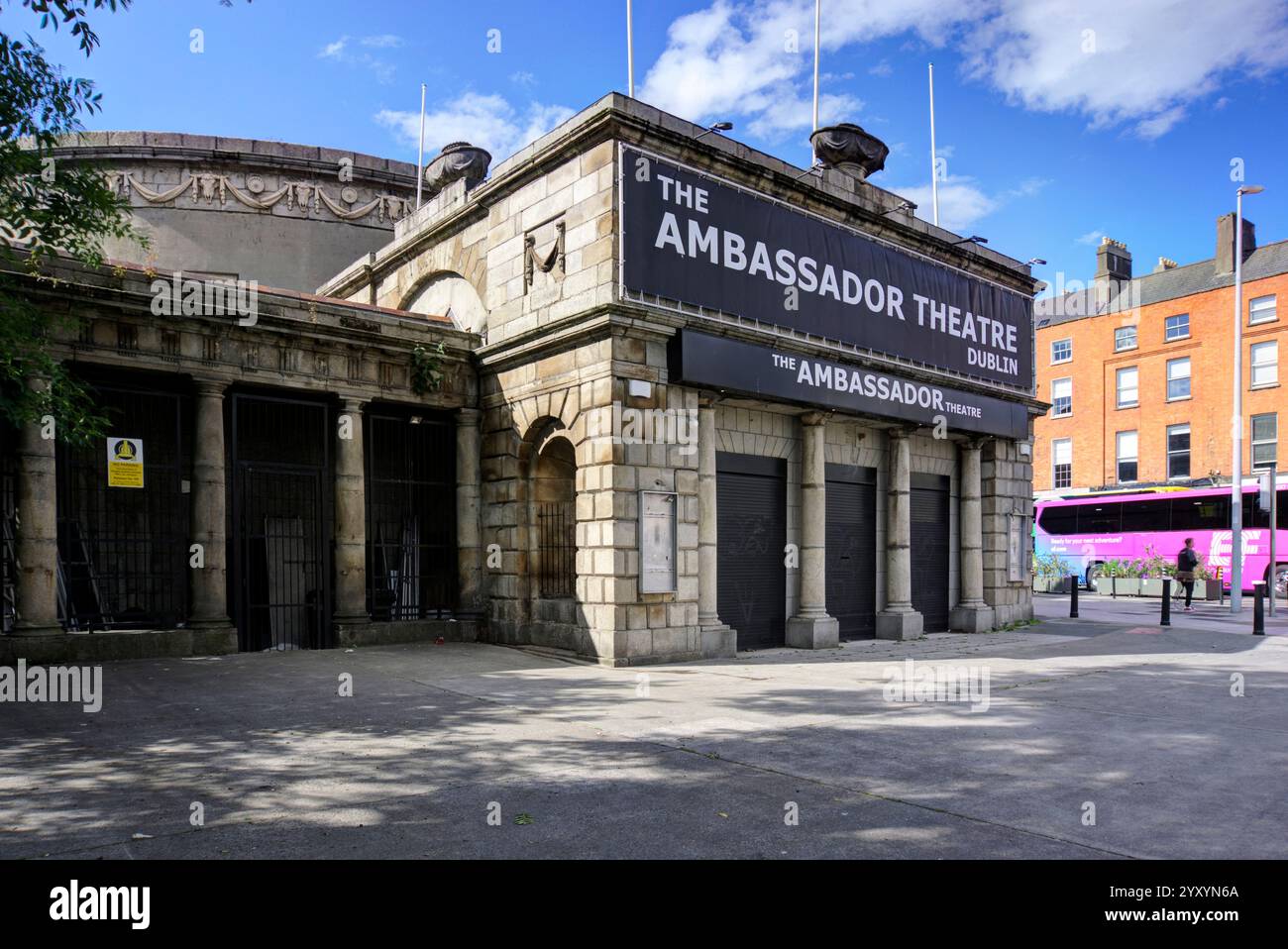 Dublin, Ireland - June 14, 2024: Exterior of The Ambassador Theatre ...